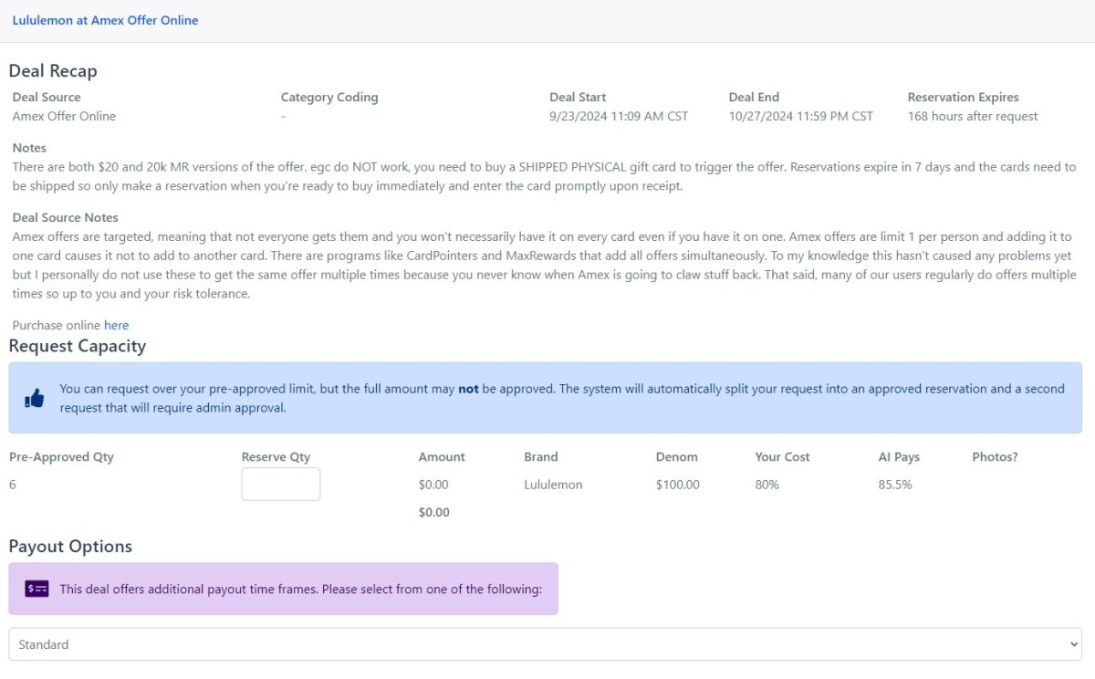 User Guide – Aligned Incentives